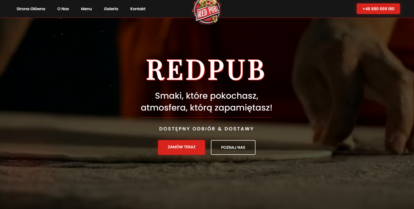 Red Pub – Pizza & Pub Częstochowa Okrzei – Zamów przez internet, zapłac gotówką lub online ...